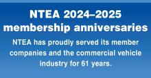 NTEA 2024–2025 membership anniversaries | NTEA